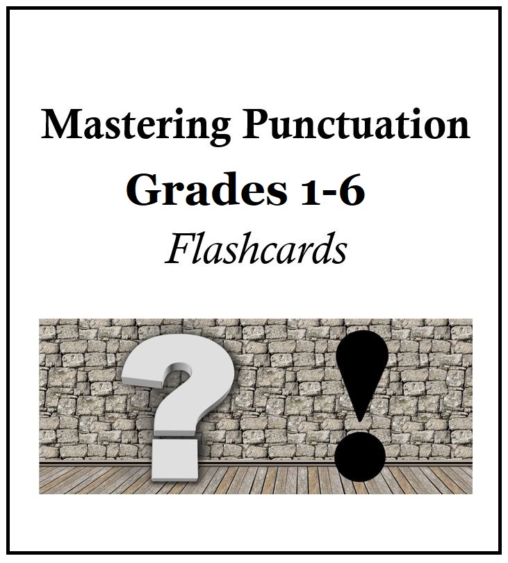Mastering Punctuation: Flashcards (ebook) – Basic Skills