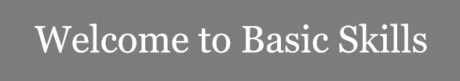 Basic Skills – Testing, Tutoring, & Academic Support
