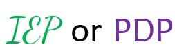 IEP’s and PDP’s: What’s the Difference? - Basic Skills